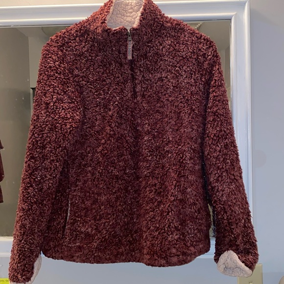 Weatherproof | Tops | Womens Fuzzy Half Zip Pullover | Poshmark